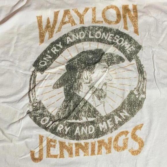 Shirts | Waylon Jennings Preowned Xl White Shirt | Poshmark